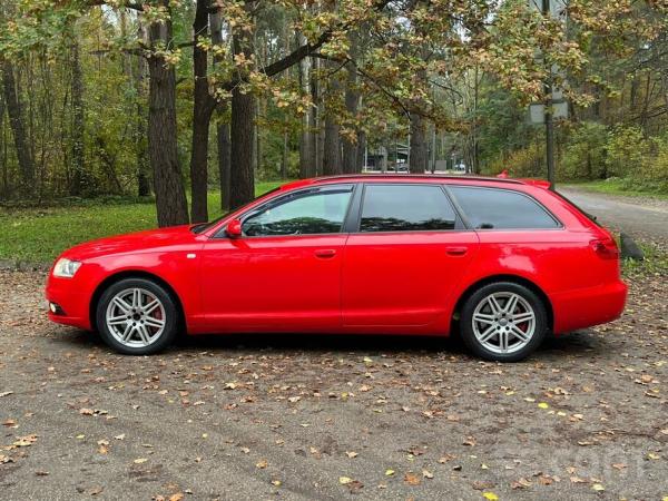 Red Audi A6 2006 in Riga, with an engine capacity of 3.00 L and mileage of 0 thousand km for 3399 €, photo 3 on AUTOMOTO.COM.LV