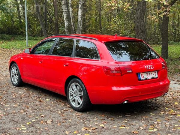 Red Audi A6 2006 in Riga, with an engine capacity of 3.00 L and mileage of 0 thousand km for 3399 €, photo 4 on AUTOMOTO.COM.LV