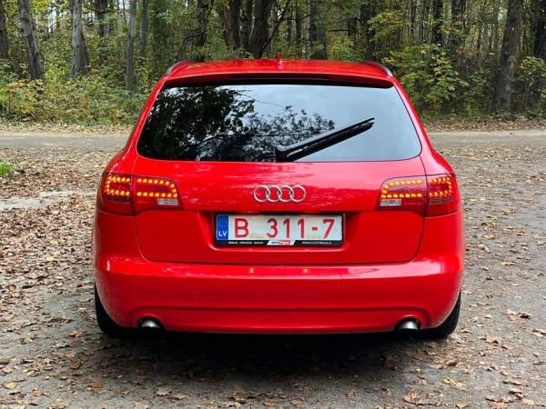 Red Audi A6 2006 in Riga, with an engine capacity of 3.00 L and mileage of 0 thousand km for 3399 €, photo 5 on AUTOMOTO.COM.LV