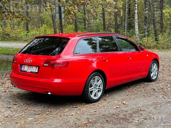 Red Audi A6 2006 in Riga, with an engine capacity of 3.00 L and mileage of 0 thousand km for 3399 €, photo 6 on AUTOMOTO.COM.LV