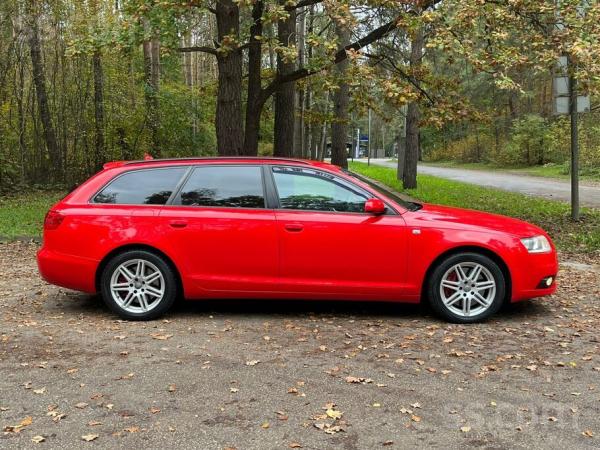 Red Audi A6 2006 in Riga, with an engine capacity of 3.00 L and mileage of 0 thousand km for 3399 €, photo 7 on AUTOMOTO.COM.LV