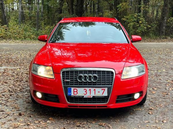 Red Audi A6 2006 in Riga, with an engine capacity of 3.00 L and mileage of 0 thousand km for 3399 €, photo 9 on AUTOMOTO.COM.LV