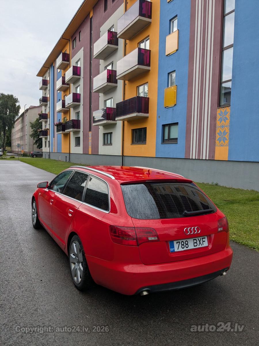 Red Audi A6 2007 in Tallinn, with an engine capacity of 2.70 L and mileage of 0 thousand km for 7500 €, photo 3 on AUTOMOTO.COM.LV