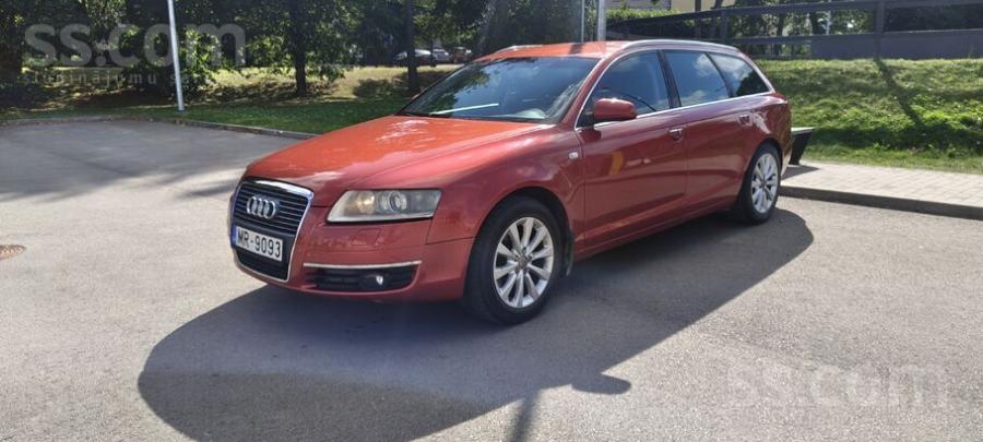 Red Audi A6 2007 in Saldus, with an engine capacity of 2.00 L and mileage of 306 thousand km for 2800 €, photo 4 on AUTOMOTO.COM.LV