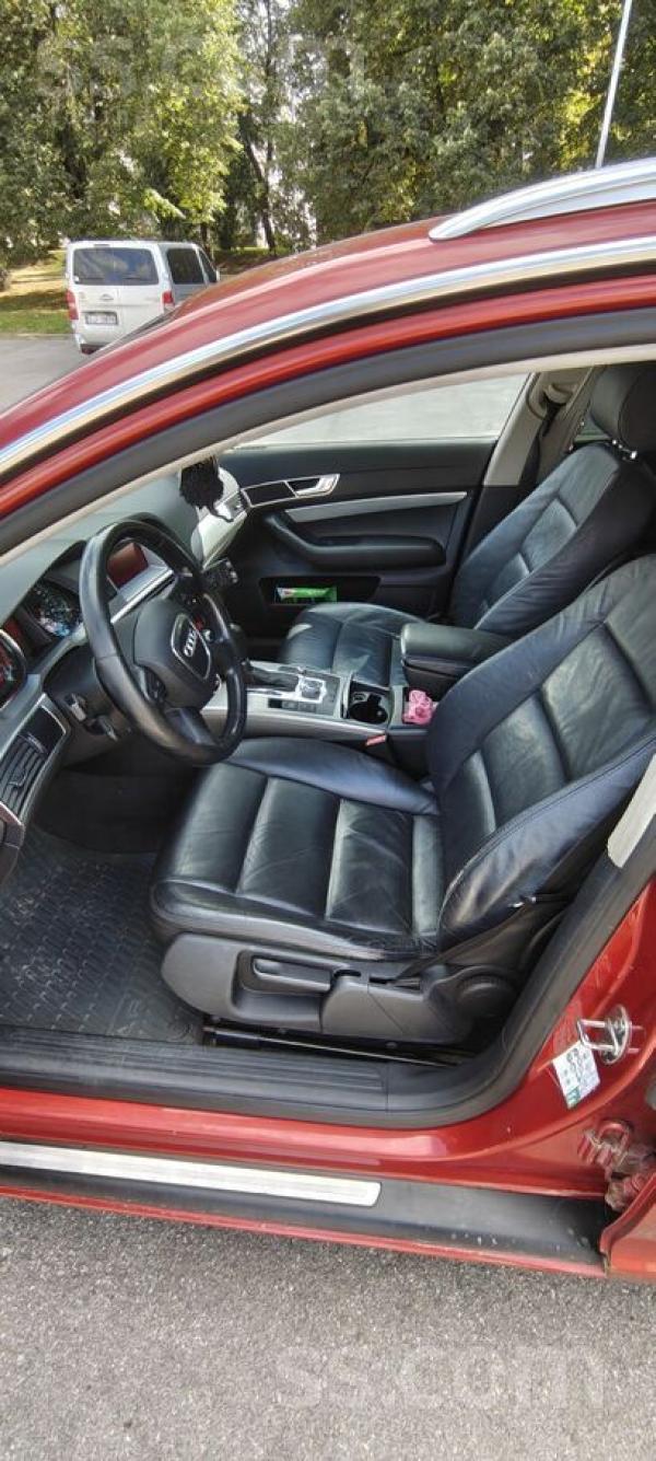 Sarkans Audi A6 2007 Saldus, ar dzinēja tilpumu 2.00 L un nobraukumu 306 tūkst. km par 2800 €, foto 4 vietnē AUTOMOTO.COM.LV