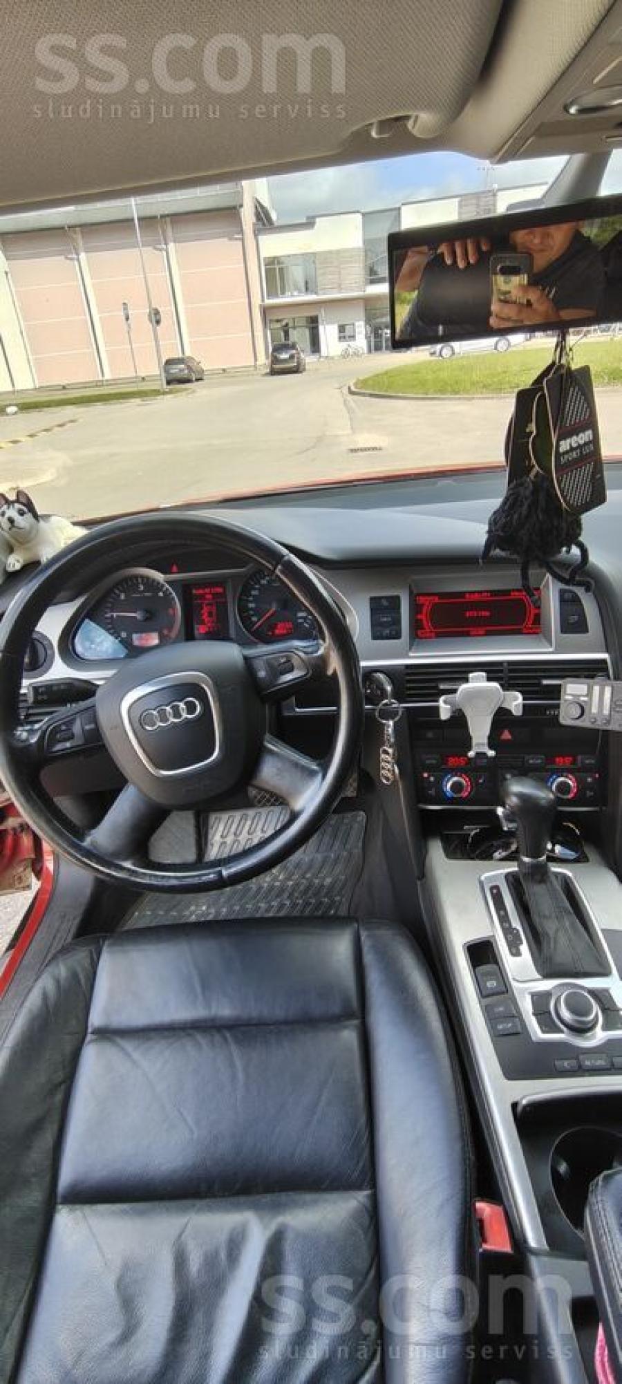 Red Audi A6 2007 in Saldus, with an engine capacity of 2.00 L and mileage of 306 thousand km for 2800 €, photo 7 on AUTOMOTO.COM.LV
