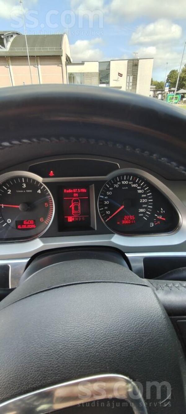 Sarkans Audi A6 2007 Saldus, ar dzinēja tilpumu 2.00 L un nobraukumu 306 tūkst. km par 2800 €, foto 7 vietnē AUTOMOTO.COM.LV