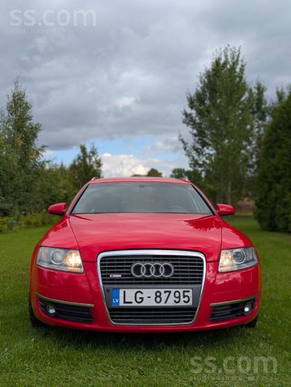 Red Audi A6 2007 in Cesis, with an engine capacity of 2.00 L and mileage of 289 thousand km for 4125 €, photo 3 on AUTOMOTO.COM.LV