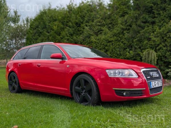 Red Audi A6 2007 in Cesis, with an engine capacity of 2.00 L and mileage of 289 thousand km for 4125 €, photo 4 on AUTOMOTO.COM.LV
