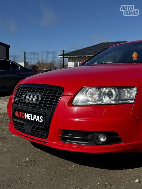 Red Audi A6 2008 in Klaipeda, with an engine capacity of 3.00 L and mileage of 323 thousand km for 6850 €, photo 2 on AUTOMOTO.COM.LV
