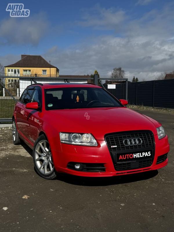Red Audi A6 2008 in Klaipeda, with an engine capacity of 3.00 L and mileage of 323 thousand km for 6850 €, photo 4 on AUTOMOTO.COM.LV