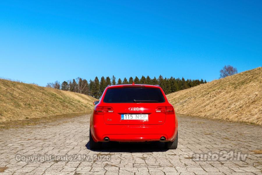 Red Audi A6 2008 in Tallinn, with an engine capacity of 3.00 L and mileage of 308 thousand km for 7500 €, photo 7 on AUTOMOTO.COM.LV