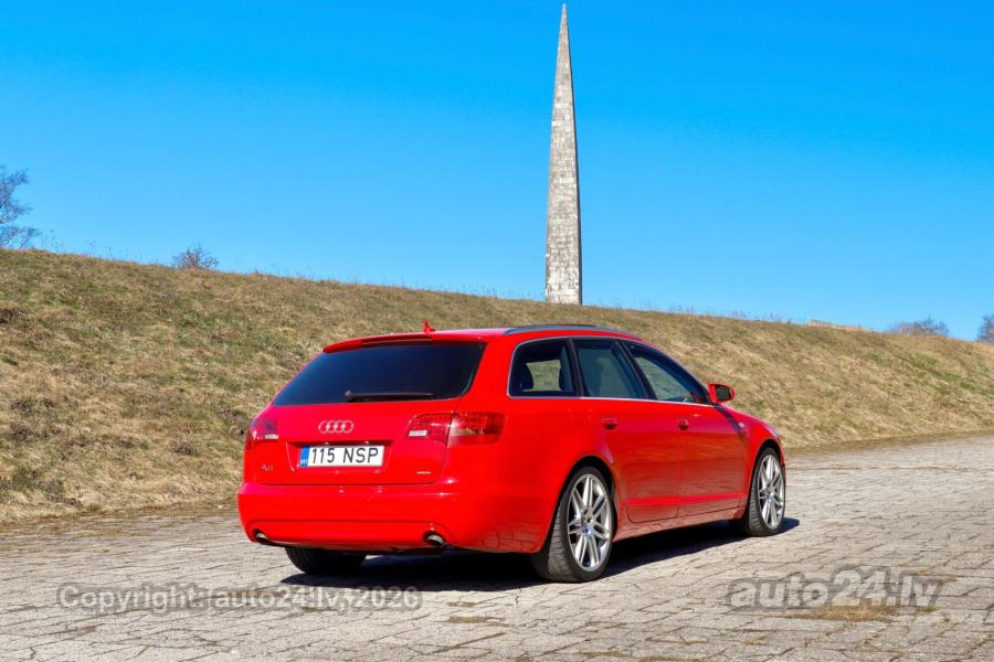 Red Audi A6 2008 in Tallinn, with an engine capacity of 3.00 L and mileage of 308 thousand km for 7500 €, photo 8 on AUTOMOTO.COM.LV
