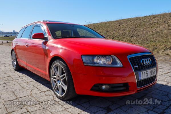 Red Audi A6 2008 in Tallinn, with an engine capacity of 3.00 L and mileage of 308 thousand km for 7500 €, photo 9 on AUTOMOTO.COM.LV