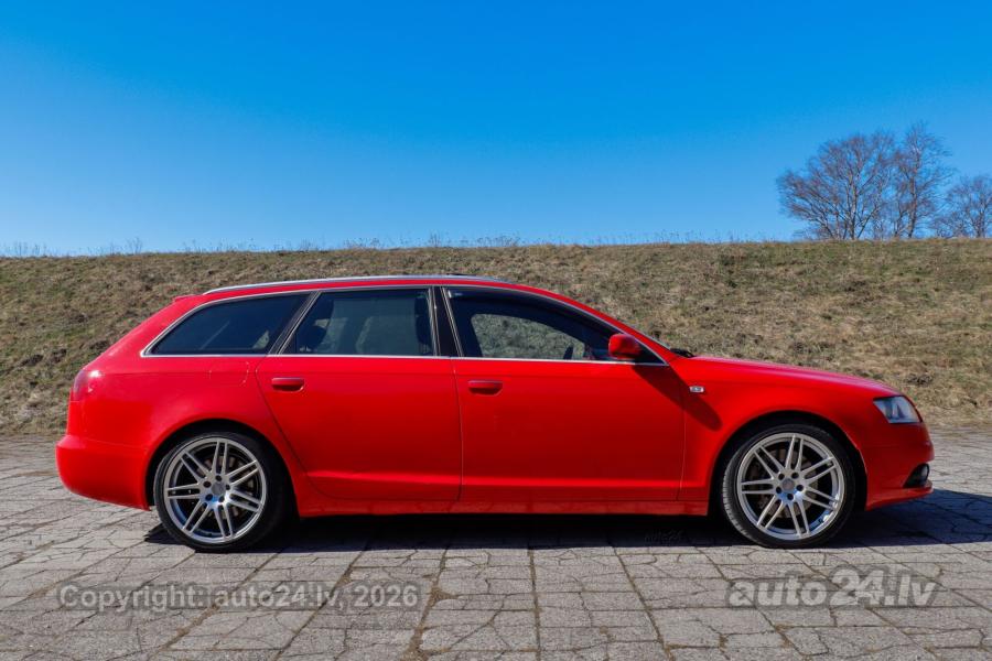 Red Audi A6 2008 in Tallinn, with an engine capacity of 3.00 L and mileage of 308 thousand km for 7500 €, photo 15 on AUTOMOTO.COM.LV
