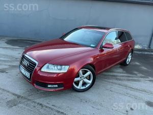 Red Audi A6 2009 in Jelgava, with an engine capacity of 3.00 L and mileage of 374 thousand km for 5850 €, photo  on AUTOMOTO.COM.LV