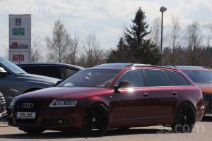 Sarkans Audi A6 2009 Tukums, ar dzinēja tilpumu 4.20 L un nobraukumu 231 tūkst. km par 6990 €, foto  vietnē AUTOMOTO.COM.LV
