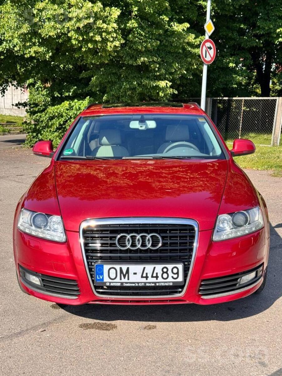 Red Audi A6 2009 in Riga, with an engine capacity of 3.00 L and mileage of 273 thousand km for 6500 €, photo 3 on AUTOMOTO.COM.LV