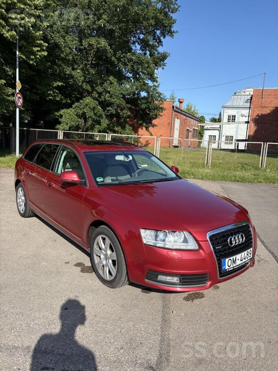 Red Audi A6 2009 in Riga, with an engine capacity of 3.00 L and mileage of 273 thousand km for 6500 €, photo 4 on AUTOMOTO.COM.LV