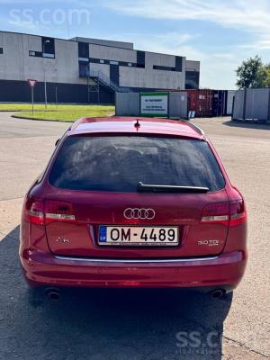 Red Audi A6 2009 in Riga, with an engine capacity of 3.00 L and mileage of 273 thousand km for 6500 €, photo 10 on AUTOMOTO.COM.LV
