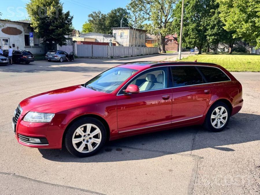 Red Audi A6 2009 in Riga, with an engine capacity of 3.00 L and mileage of 273 thousand km for 6500 €, photo 13 on AUTOMOTO.COM.LV
