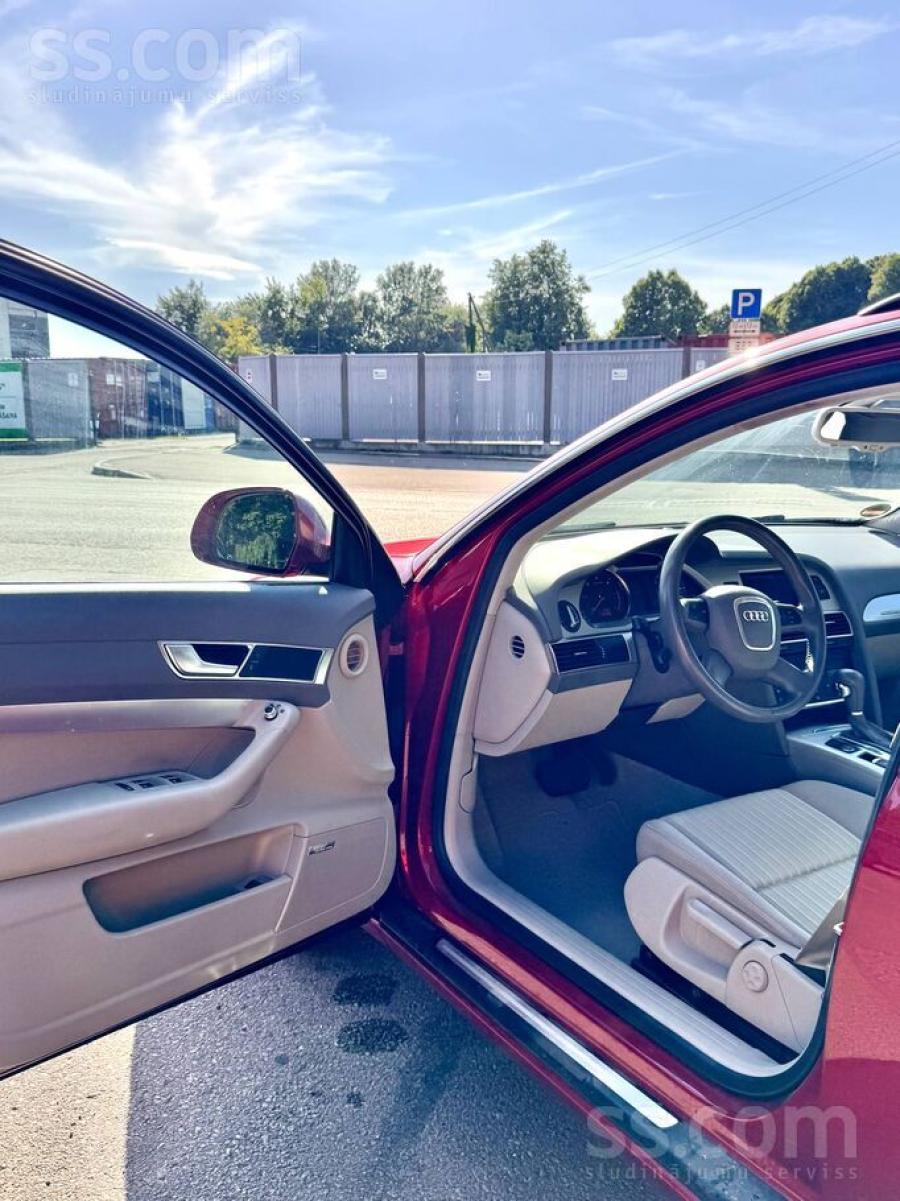 Red Audi A6 2009 in Riga, with an engine capacity of 3.00 L and mileage of 273 thousand km for 6500 €, photo 15 on AUTOMOTO.COM.LV