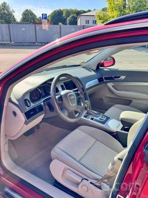 Red Audi A6 2009 in Riga, with an engine capacity of 3.00 L and mileage of 273 thousand km for 6500 €, photo 16 on AUTOMOTO.COM.LV