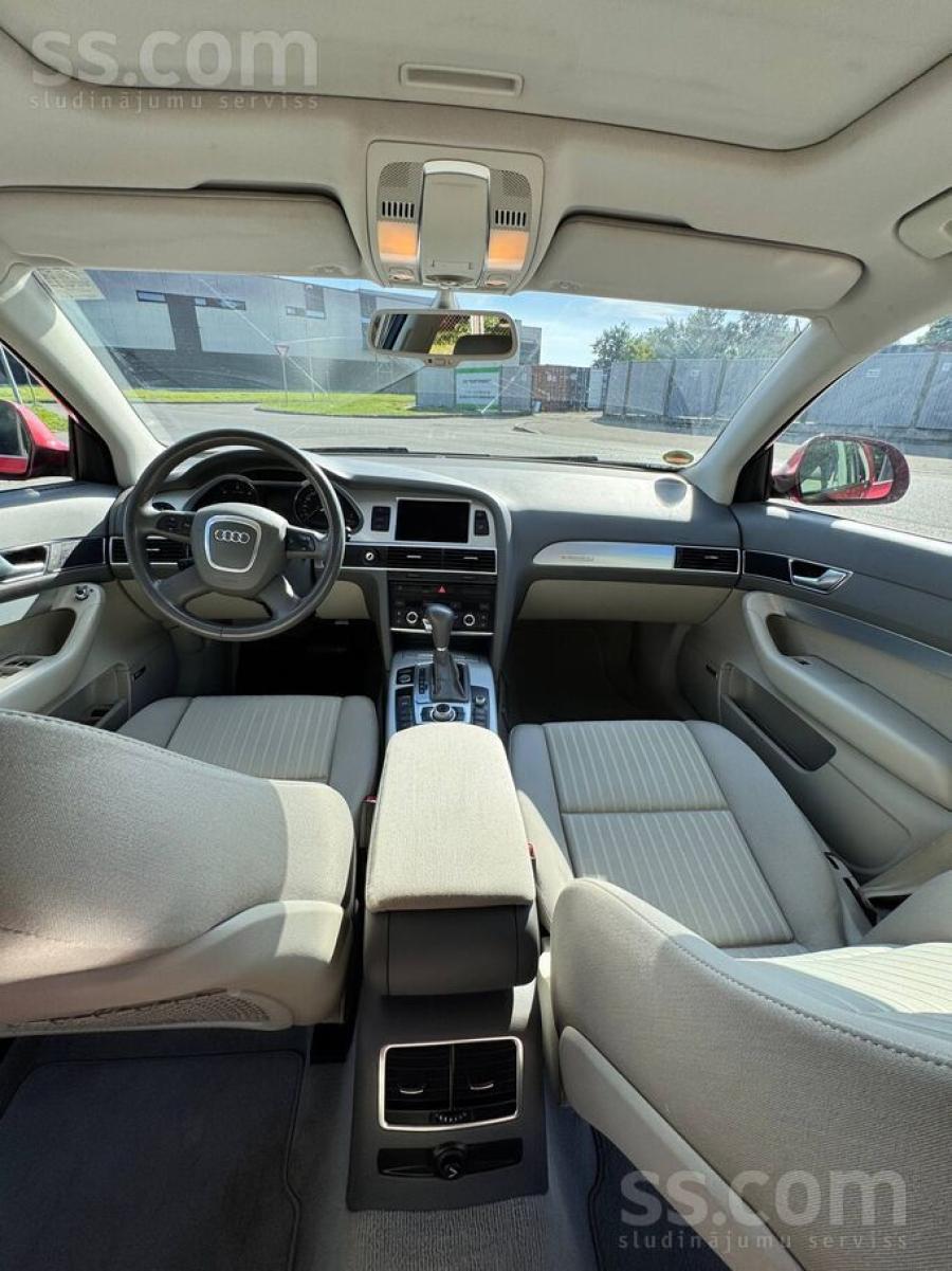 Red Audi A6 2009 in Riga, with an engine capacity of 3.00 L and mileage of 273 thousand km for 6500 €, photo 24 on AUTOMOTO.COM.LV