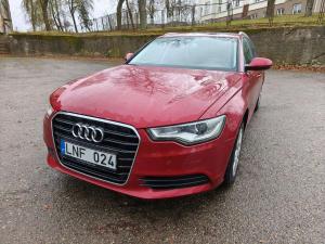 Red Audi A6 2013 in Telschi, with an engine capacity of 3.00 L and mileage of 346 thousand km for 6600 €, photo 8 on AUTOMOTO.COM.LV
