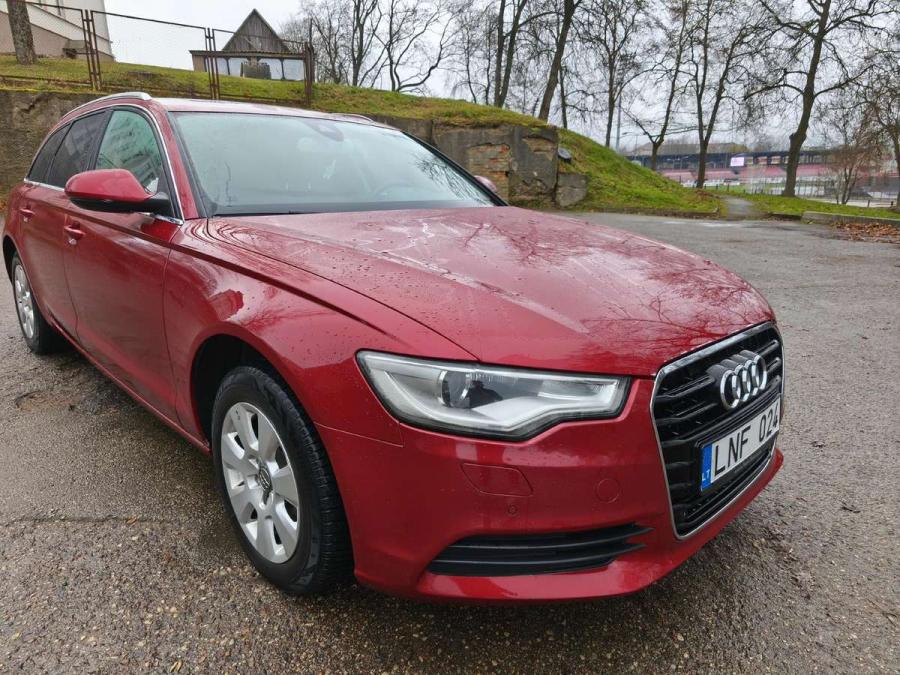 Red Audi A6 2013 in Telschi, with an engine capacity of 3.00 L and mileage of 346 thousand km for 6600 €, photo 9 on AUTOMOTO.COM.LV