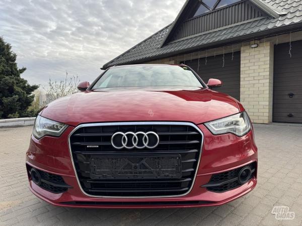 Sarkans Audi A6 2014 Trakai, ar dzinēja tilpumu 3.00 L un nobraukumu 292 tūkst. km par 13150 €, foto 2 vietnē AUTOMOTO.COM.LV