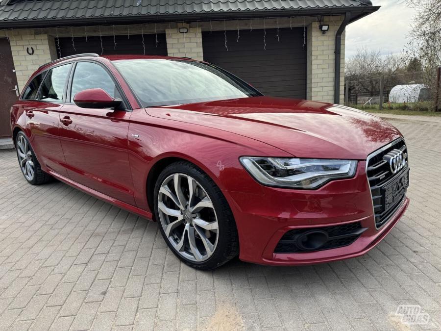 Red Audi A6 2014 in Trakai, with an engine capacity of 3.00 L and mileage of 292 thousand km for 13150 €, photo 4 on AUTOMOTO.COM.LV