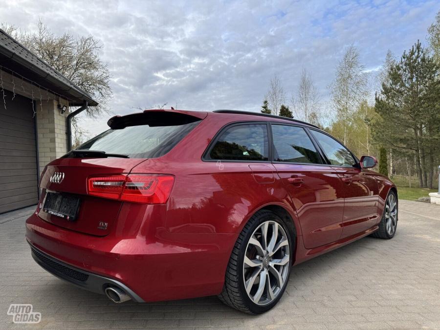 Red Audi A6 2014 in Trakai, with an engine capacity of 3.00 L and mileage of 292 thousand km for 13150 €, photo 6 on AUTOMOTO.COM.LV