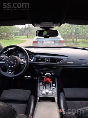 Red Audi A6 2014 in Valka, with an engine capacity of 3.00 L and mileage of 348 thousand km for 19200 €, photo 9 on AUTOMOTO.COM.LV