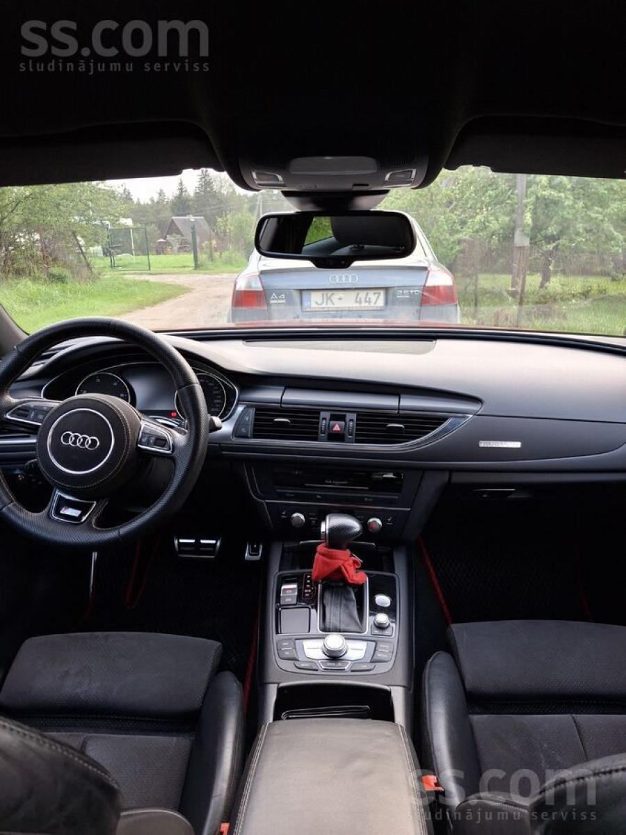 Red Audi A6 2014 in Valka, with an engine capacity of 3.00 L and mileage of 348 thousand km for 19200 €, photo 9 on AUTOMOTO.COM.LV