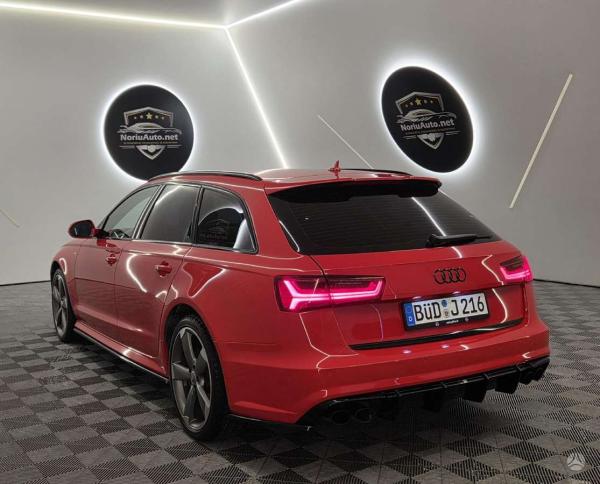 Red Audi A6 2015 in Marijampole, with an engine capacity of 1.97 L and mileage of 188 thousand km for 16450 €, photo 5 on AUTOMOTO.COM.LV