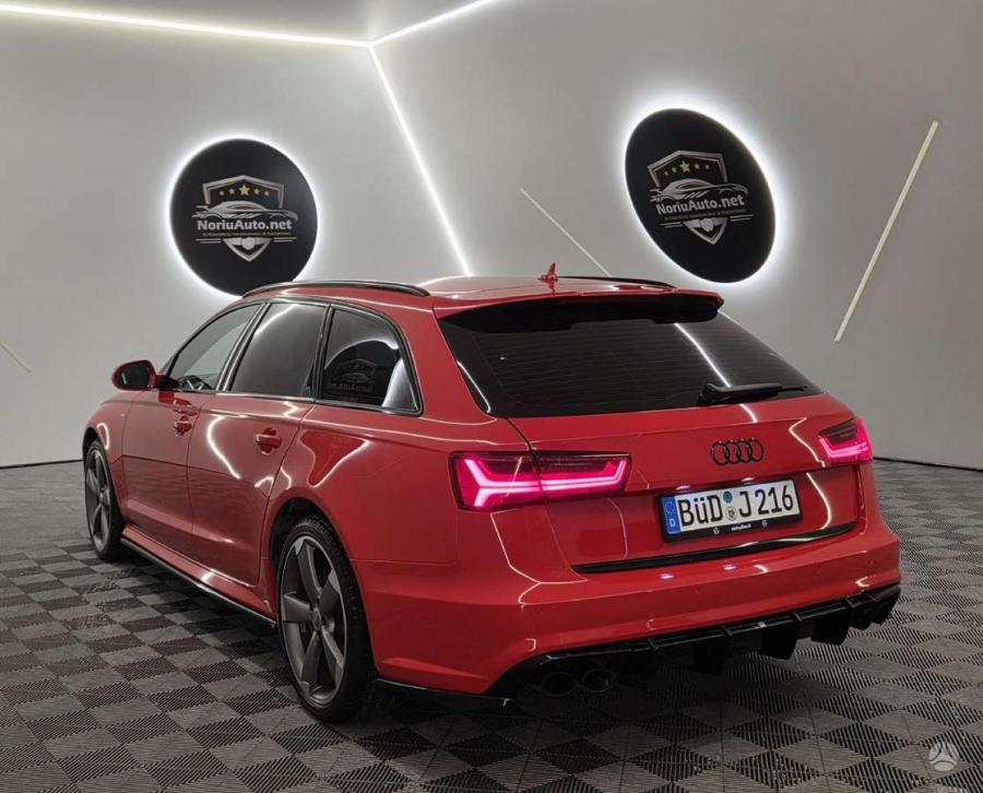 Sarkans Audi A6 2015 Marijampole, ar dzinēja tilpumu 1.97 L un nobraukumu 188 tūkst. km par 16450 €, foto 5 vietnē AUTOMOTO.COM.LV