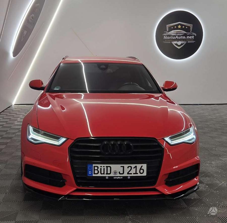 Sarkans Audi A6 2015 Marijampole, ar dzinēja tilpumu 1.97 L un nobraukumu 188 tūkst. km par 16450 €, foto 29 vietnē AUTOMOTO.COM.LV