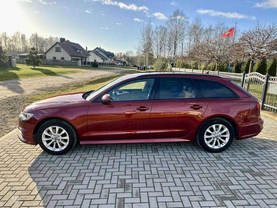 Red Audi A6 2016 in Siauliai, with an engine capacity of 1.97 L and mileage of 232 thousand km for 12400 €, photo 6 on AUTOMOTO.COM.LV