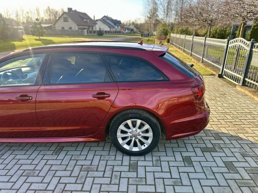 Red Audi A6 2016 in Siauliai, with an engine capacity of 1.97 L and mileage of 232 thousand km for 12400 €, photo 7 on AUTOMOTO.COM.LV