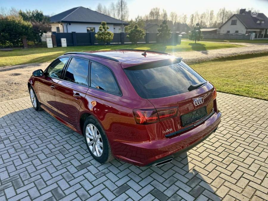 Red Audi A6 2016 in Siauliai, with an engine capacity of 1.97 L and mileage of 232 thousand km for 12400 €, photo 8 on AUTOMOTO.COM.LV