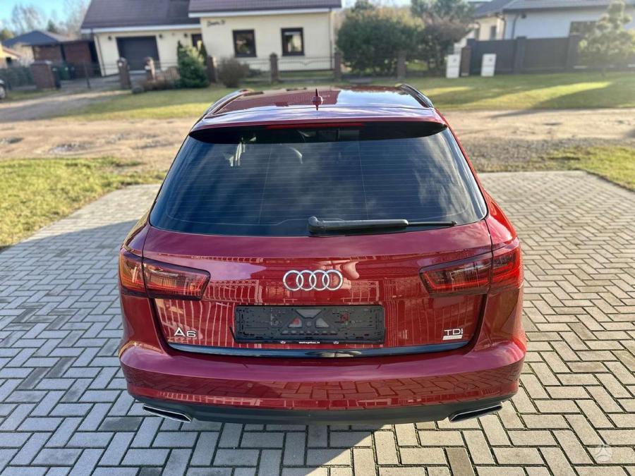 Red Audi A6 2016 in Siauliai, with an engine capacity of 1.97 L and mileage of 232 thousand km for 12400 €, photo 9 on AUTOMOTO.COM.LV
