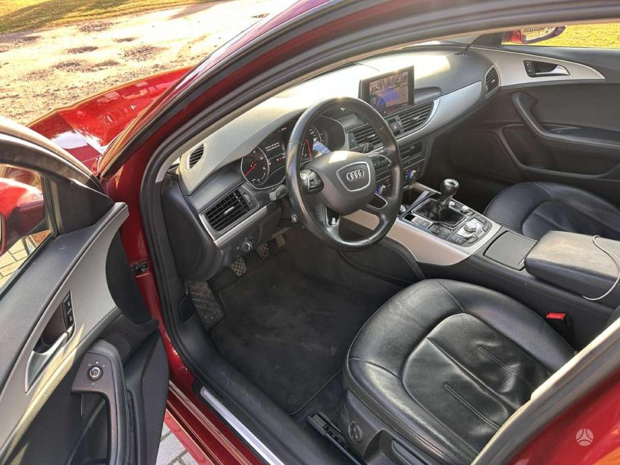 Red Audi A6 2016 in Siauliai, with an engine capacity of 1.97 L and mileage of 232 thousand km for 12400 €, photo 20 on AUTOMOTO.COM.LV