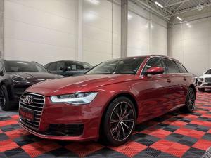 Sarkans Audi A6 2016 Viļņa, ar dzinēja tilpumu 2.97 L un nobraukumu 160 tūkst. km par 16200 €, foto  vietnē AUTOMOTO.COM.LV