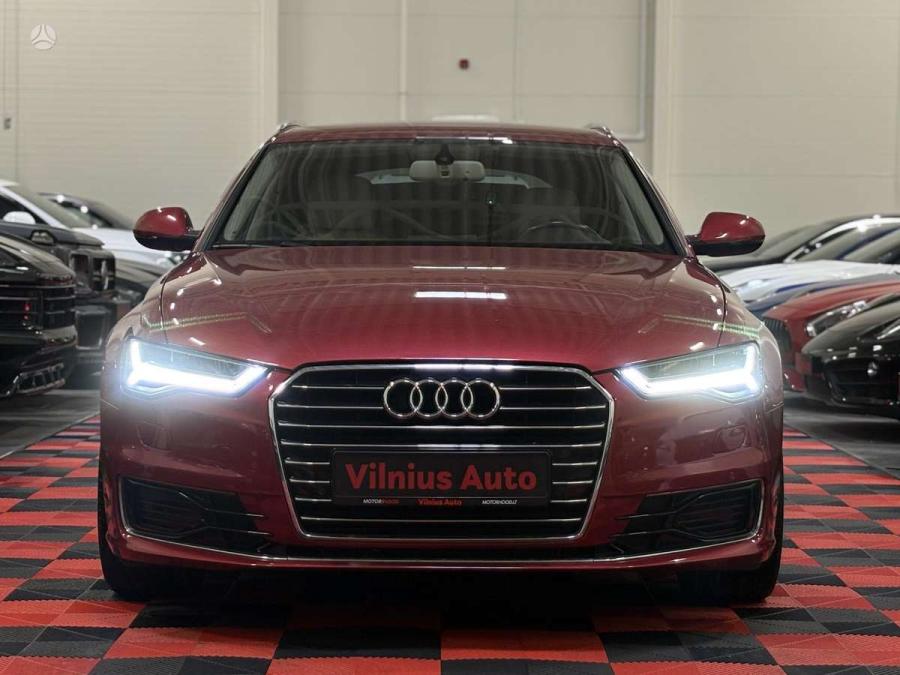 Красный Ауди А6 2016 в Вильнюс, объемом двигателя 2.97 л и пробегом 160 тыс. км за 16200 €, фото 3 на AUTOMOTO.COM.LV