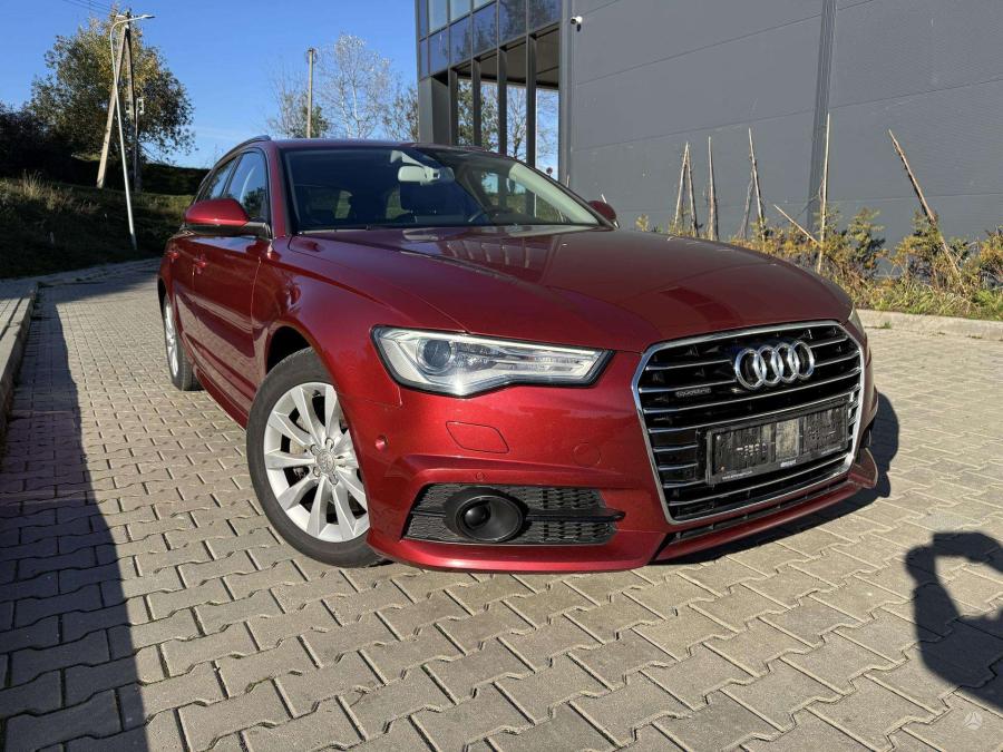 Sarkans Audi A6 2016 Viļņa, ar dzinēja tilpumu 2.97 L un nobraukumu 319 tūkst. km par 11990 €, foto 7 vietnē AUTOMOTO.COM.LV