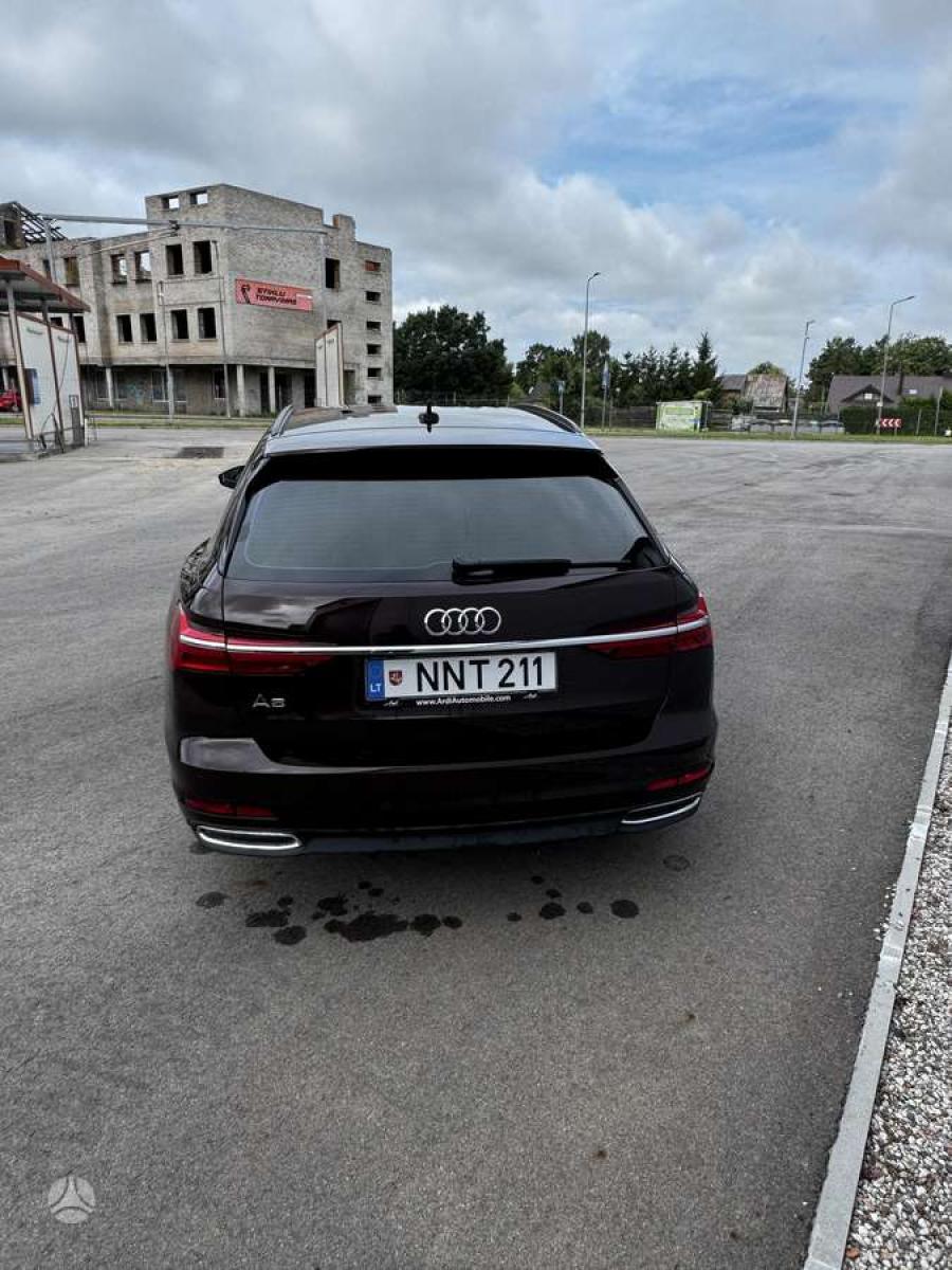 Red Audi A6 2019 in Kretinga, with an engine capacity of 2.00 L and mileage of 233 thousand km for 14800 €, photo 5 on AUTOMOTO.COM.LV
