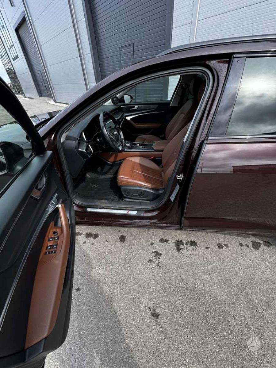 Red Audi A6 2019 in Kretinga, with an engine capacity of 2.00 L and mileage of 233 thousand km for 14800 €, photo 8 on AUTOMOTO.COM.LV