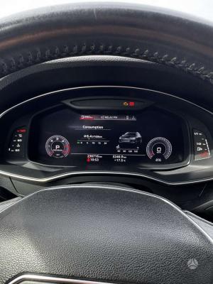 Red Audi A6 2019 in Kretinga, with an engine capacity of 2.00 L and mileage of 233 thousand km for 14800 €, photo 13 on AUTOMOTO.COM.LV