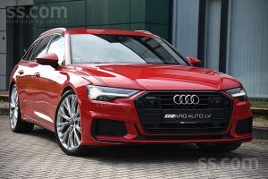 Red Audi A6 2019 in Tukums, with an engine capacity of 2.00 L and mileage of 124 thousand km for 28990 €, photo  on AUTOMOTO.COM.LV